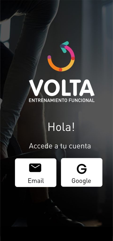 App - Volta Entrenamiento